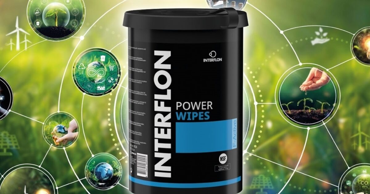 Interflon Power Wipes go greener | Interflon