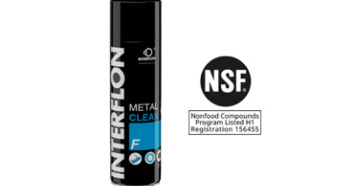 NSF-H1 industrial cleaner | Interflon