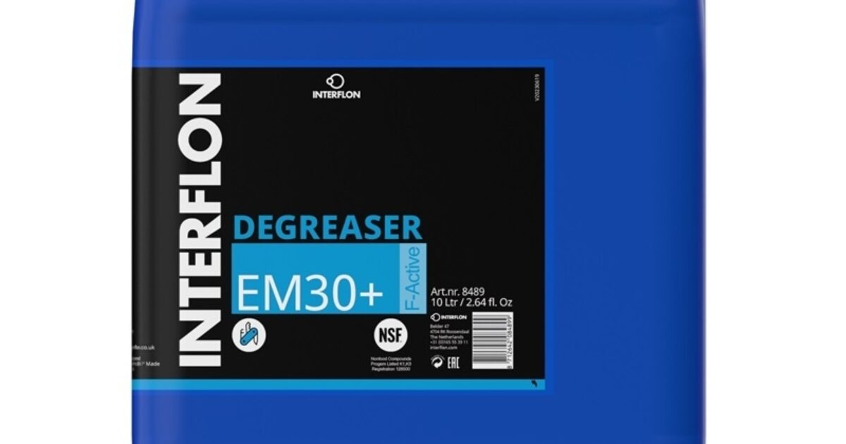 Food grade, high yield multi-purpose degreaser | Interflon