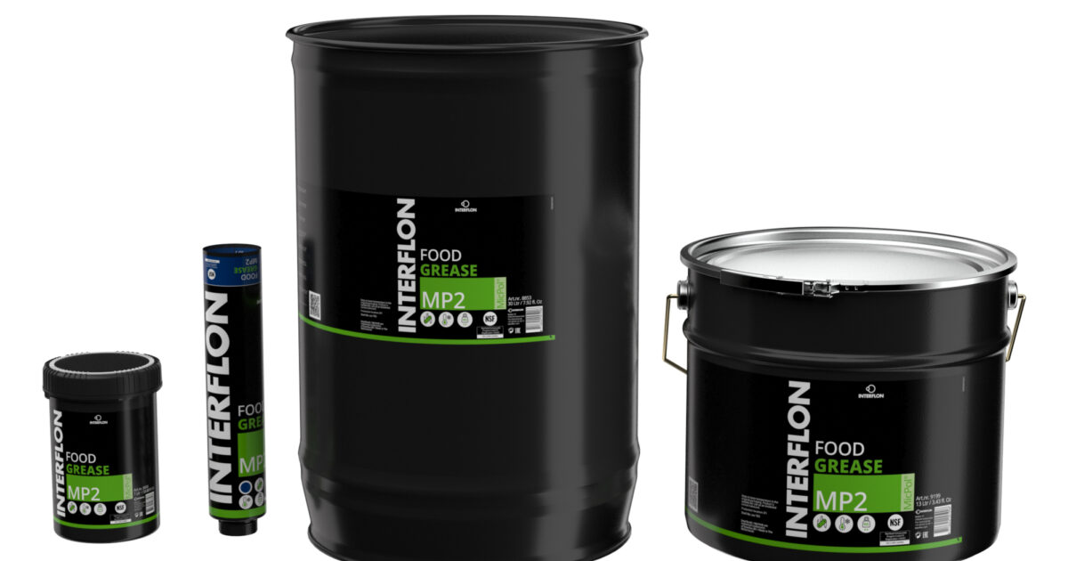 Long lasting, food grade lubricating grease | Interflon