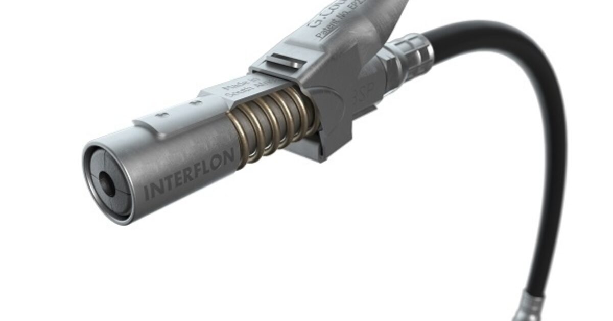 Hands-Free Power Coupler for Grease Gun or Pump -… | Interflon