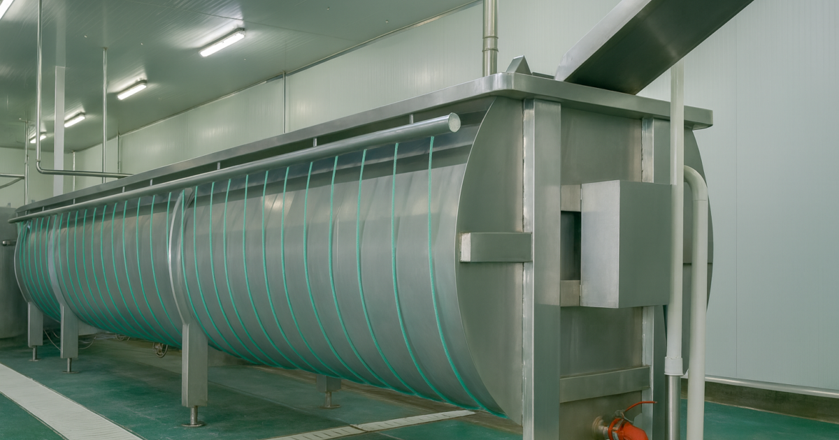 Poultry spiral chiller lubrication | Interflon