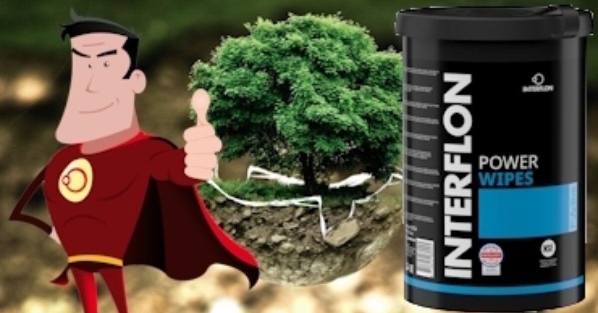 Interflon Power Wipes go greener | Interflon